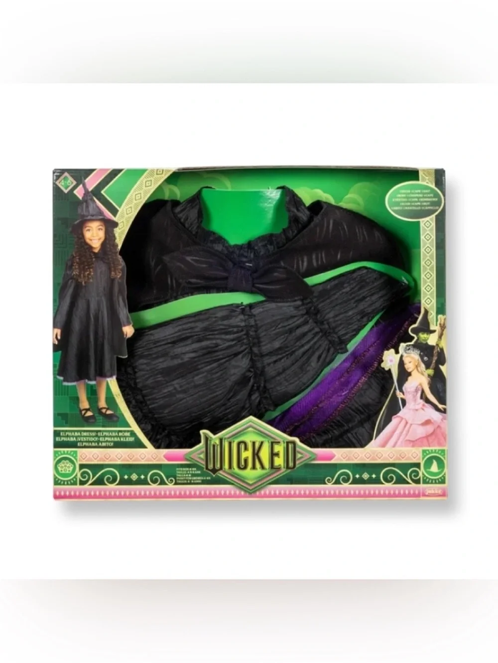 Universal | Costumes | Universals Wicked Deluxed Girls Witch Costume ...